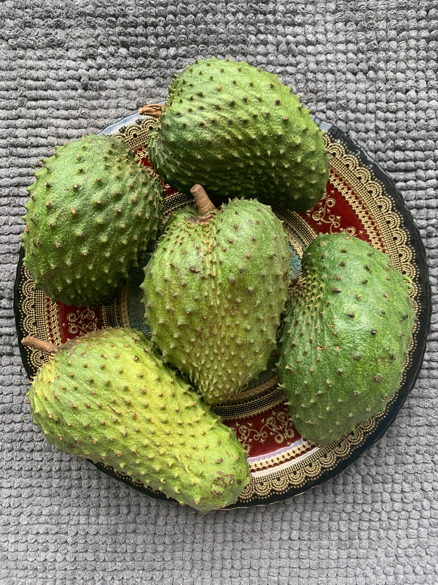 SOURSOP | GUANABANA COROSSOL DOMINICAN REPUBLIC (BOX ~5 LBS 1-8 FRUITS ...